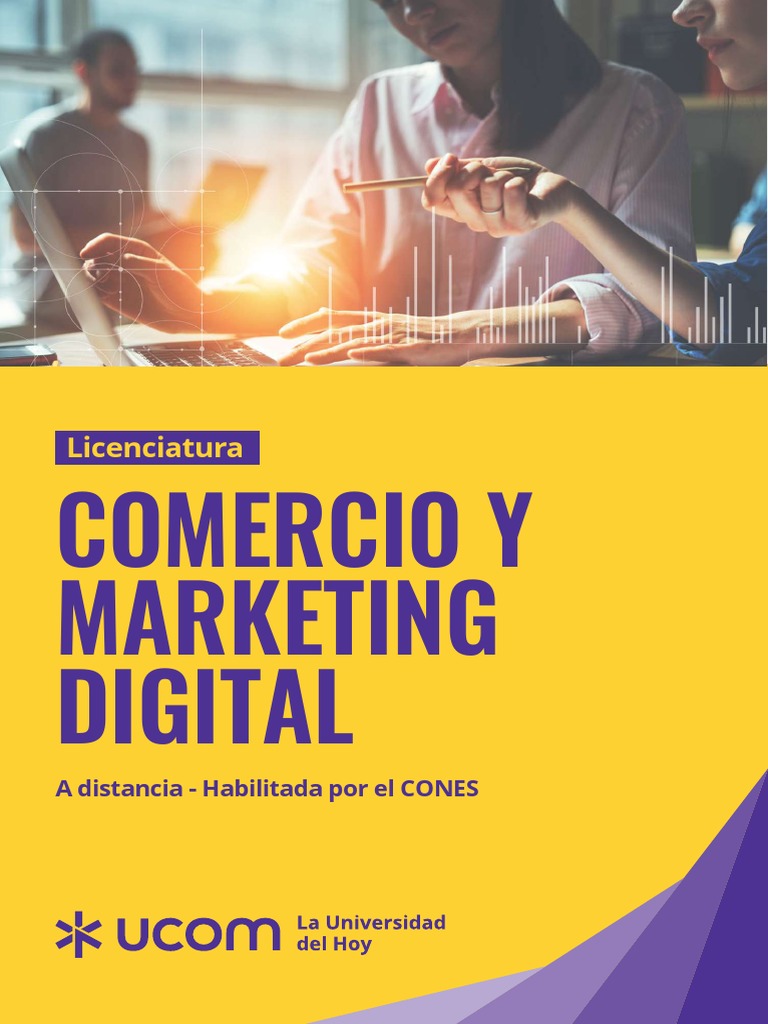 Lic. en Comercio y Marketing Digital - UCOM 2023 | PDF | Marketing | Iniciativa empresarial