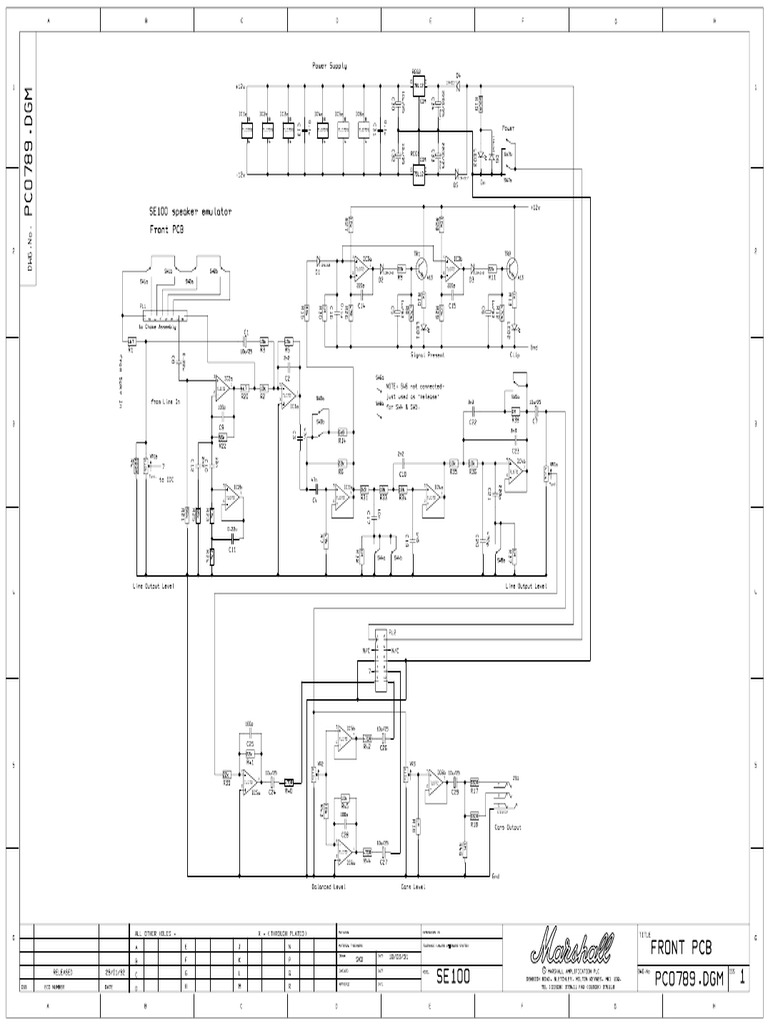 Marshall Speaker Simulator | PDF