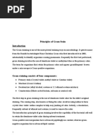 Microbiology Gram Stain Lab Report | PDF | Staining | Histopathology