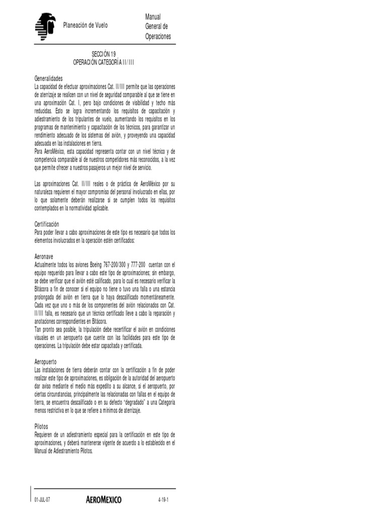 Cat Ii-Iii | PDF | Aeropuerto | Avión