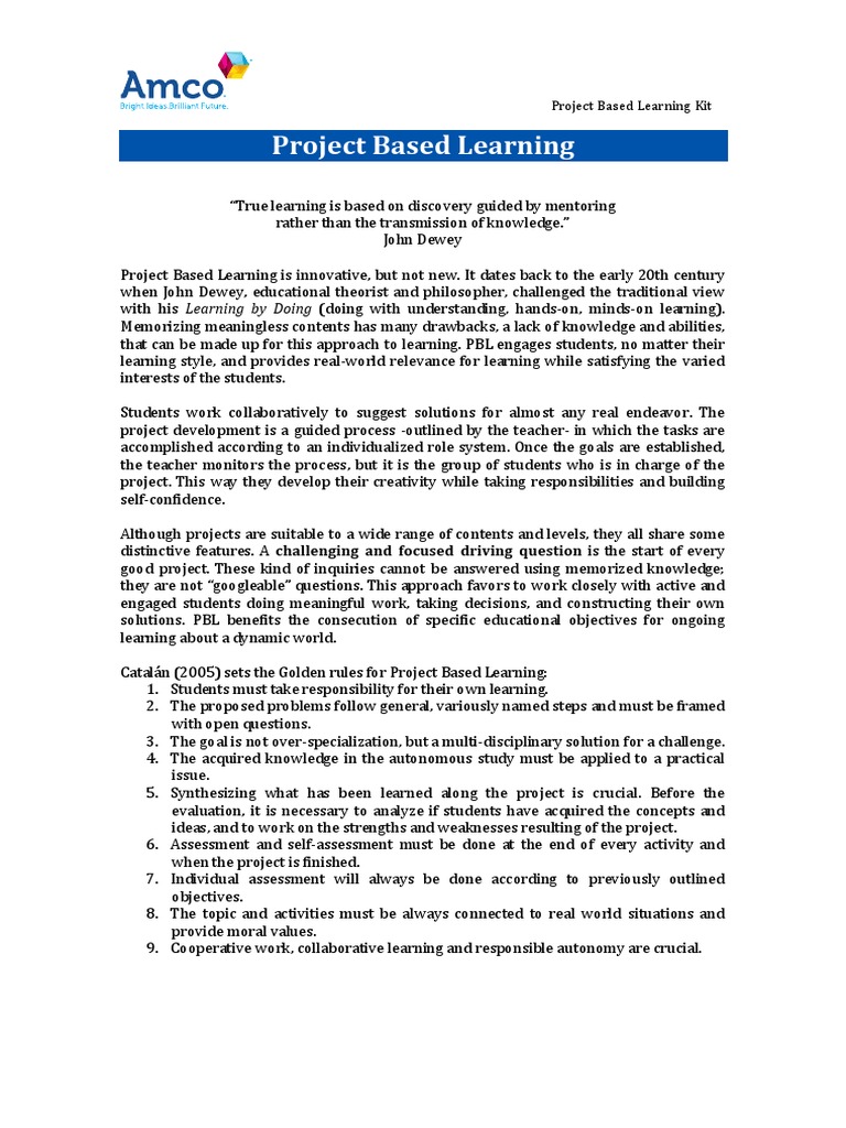 Amco Methodology | PDF | Learning | Teachers