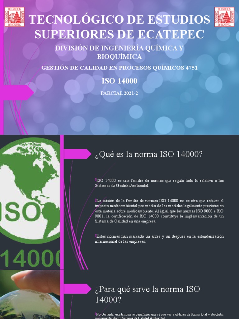Iso 14000 | PDF | Auditoría | Planificación