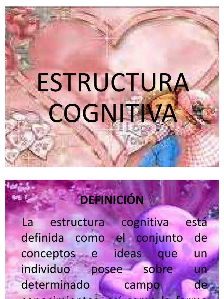 Definición de Estructura Cognitiva | PDF