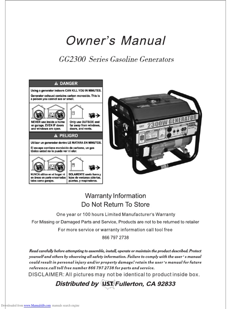 Gc2300 Series | PDF | Ignition System | Direct Current