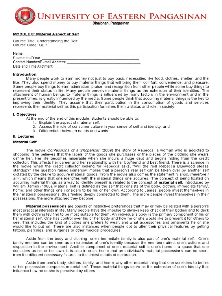 Uts Module 8 | PDF | Credit Card | Consumerism