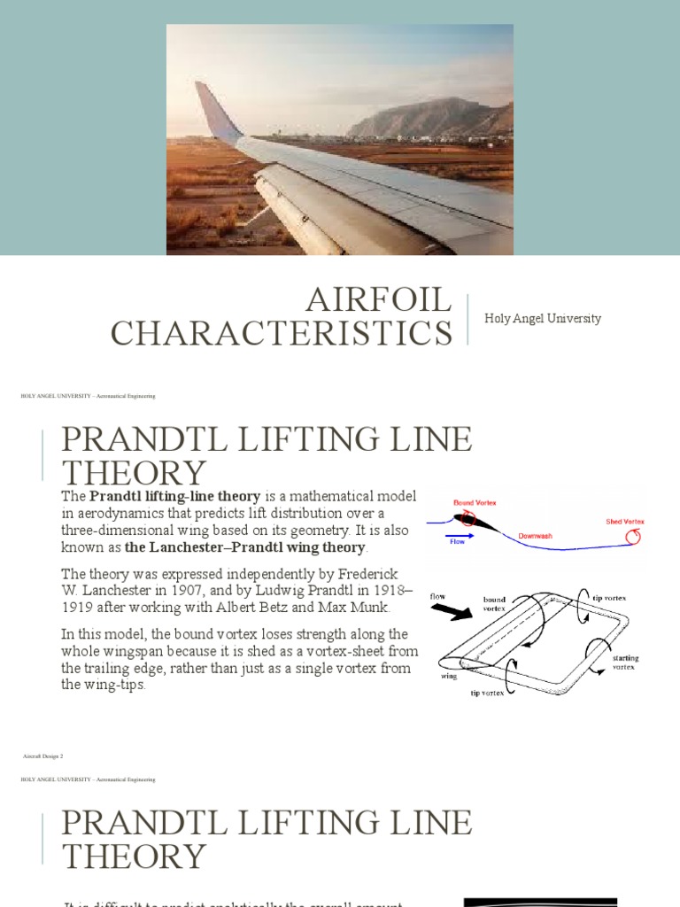 1.1-Corrected-Airfoil-Characteristics | PDF | Classical Mechanics | Motion (Physics)