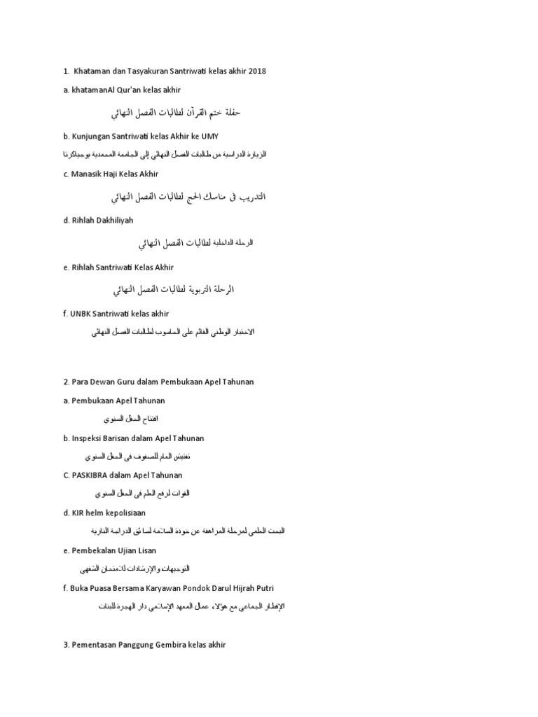 Kal El Terjemahan Bahasa Arab | PDF