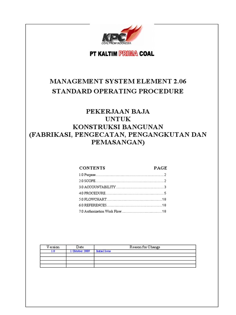 OHS EPD ISP MSE2.06 DOC SOPi 065 | PDF