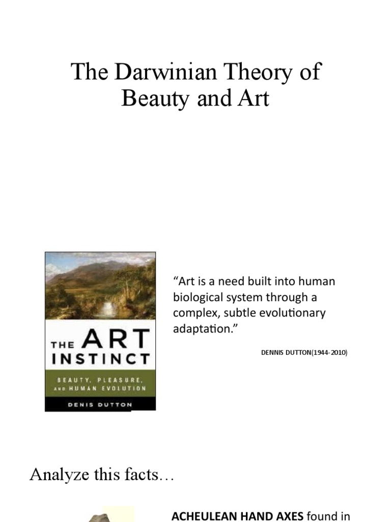 The Darwinian Theory of Beauty and Art | PDF