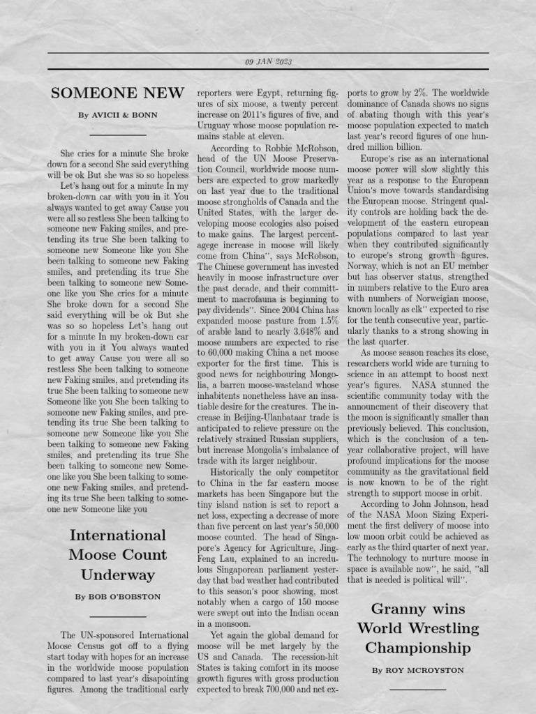 Newspaper | PDF