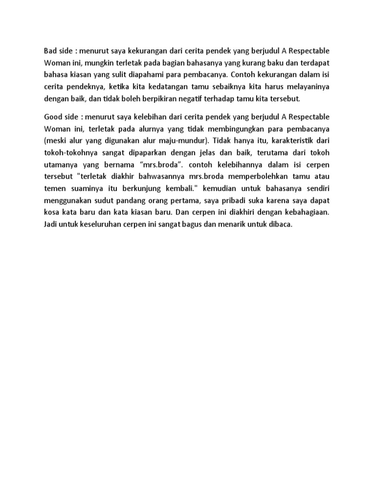 Bad Side&good Side | PDF