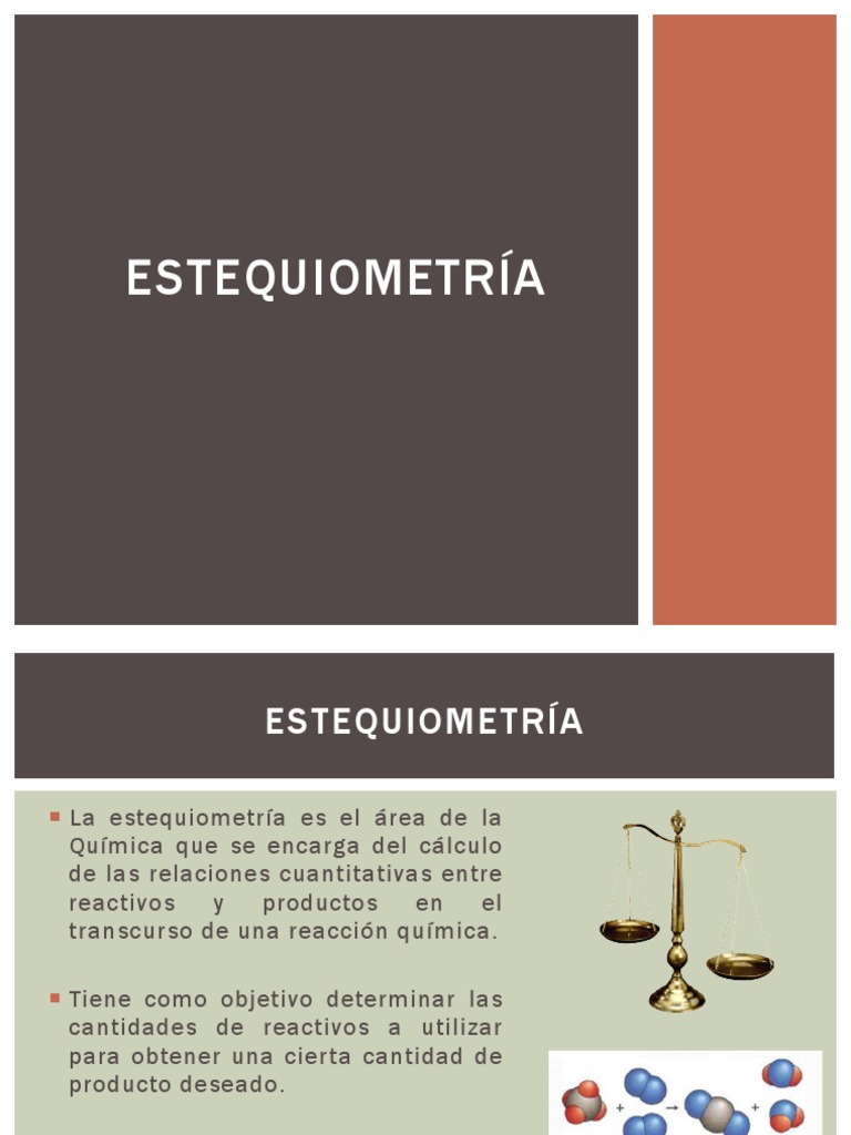 Clase 6 - Estequiometría I - PCM - PEV | PDF | Mole (Unidad ...