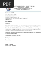SAMPLE Letter of Acceptance | PDF