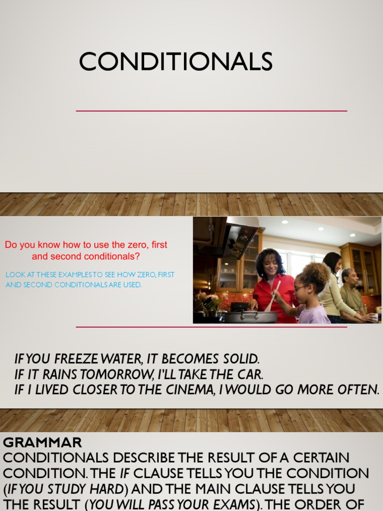 First Conditional | PDF