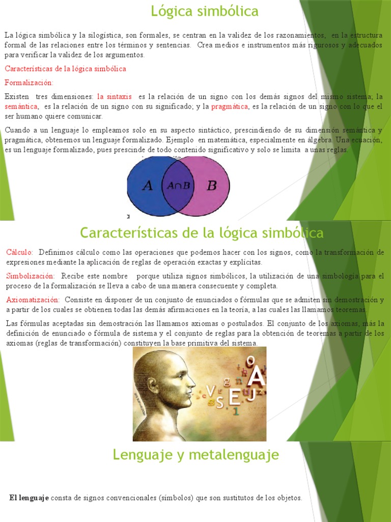 Lógica Simbólica | PDF | Proposición | Lógica