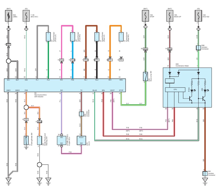 Analysis of the Electrical Circuit Diagram for Vehicle Speed Sensors ...