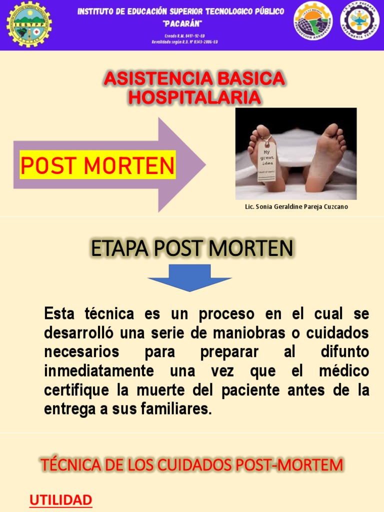 Etapa Post Morten | PDF