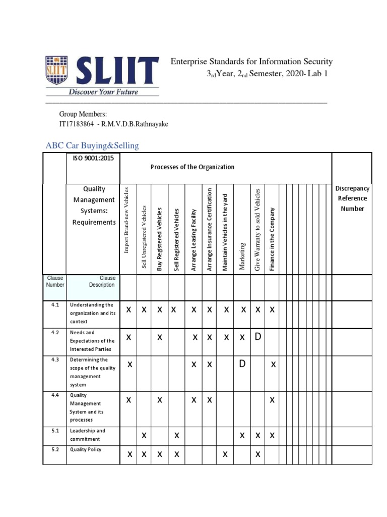 Enterprise Standards For Information Security | PDF | Iso 9000 | Business