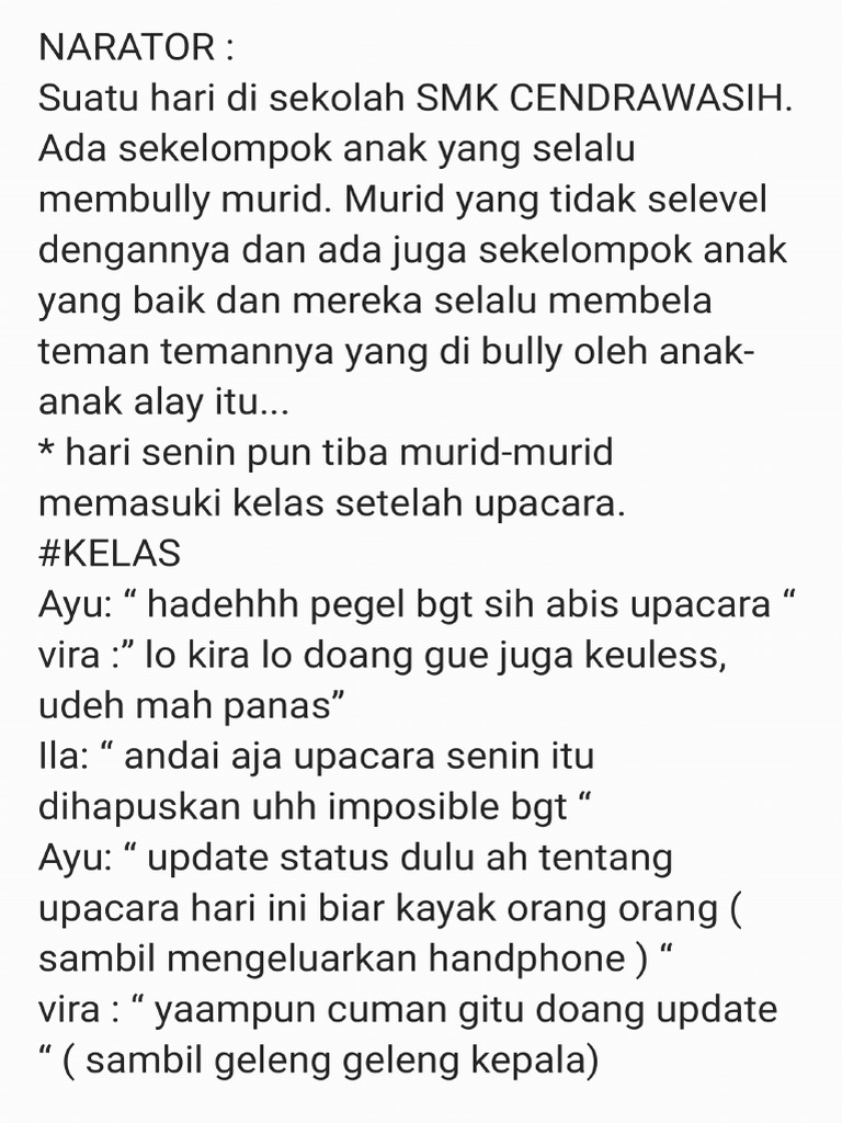 Drama Si Culun | PDF