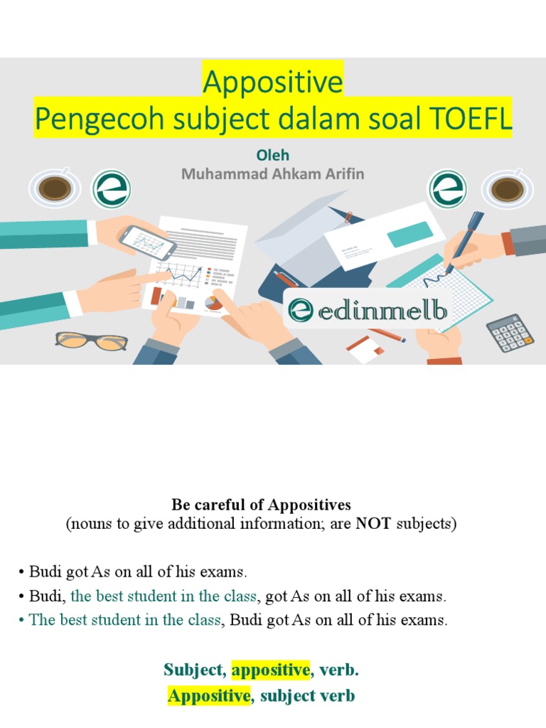 Understanding Appositives in English | PDF