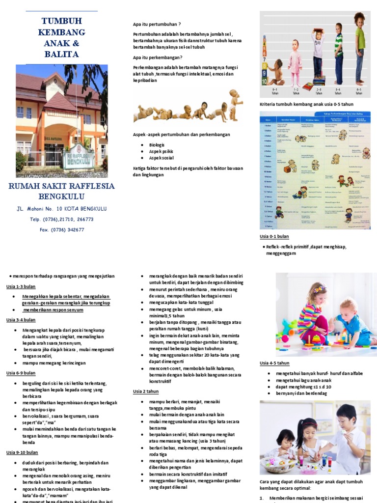 Leaflet Poli Anak 2 | PDF