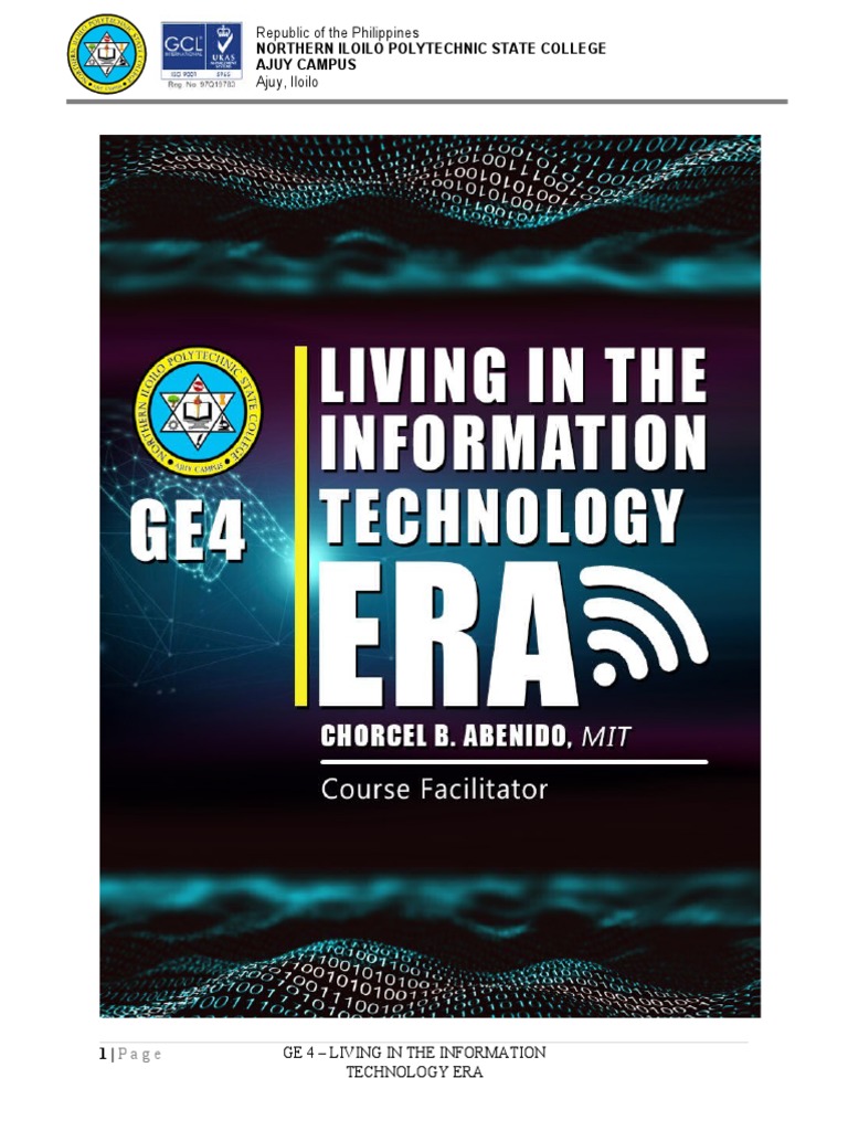 Module 3 Lesson 2-6 GE 4 Living in The IT Era | PDF | Proprietary Software | Computer Engineering