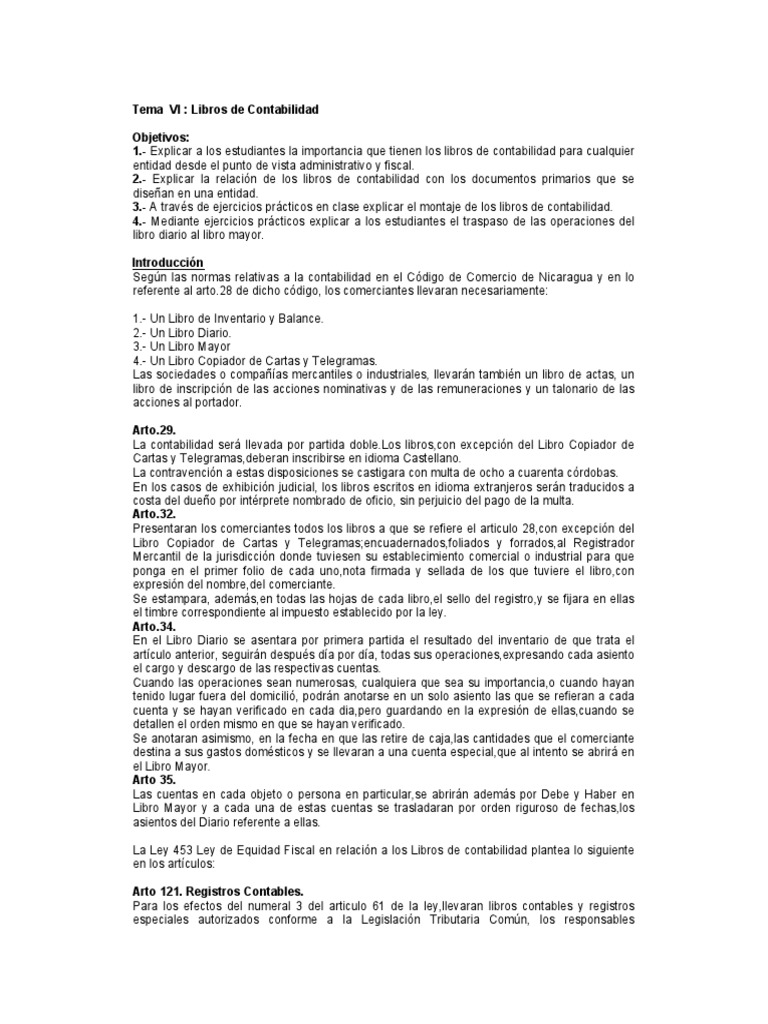 Tema Vi Contabilidad Ii Pdf Contabilidad Impuesto Al Valor Agregado