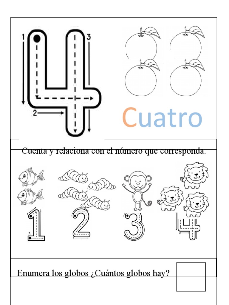 Actividades de Matemáticas para Preescolar | PDF