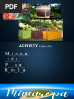 Arts and Crafts of MIMAROPA | PDF