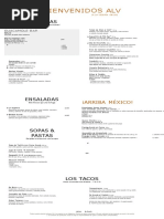 Menú del Restaurante El Papalote | PDF | Cilantro | Sopa