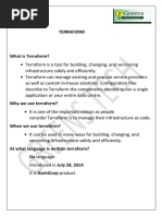Terraform Cheat Sheet | PDF | Command Line Interface | Software