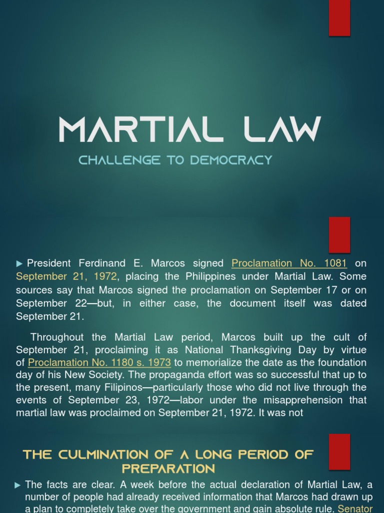 Enrile's Role in Martial Law Declaration | PDF | Juan Ponce Enrile ...