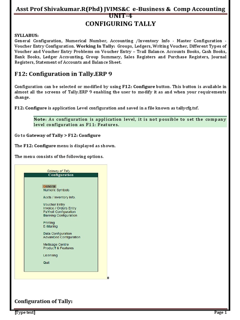 Unit 5 Tally Continue | PDF | Debits And Credits | Payments