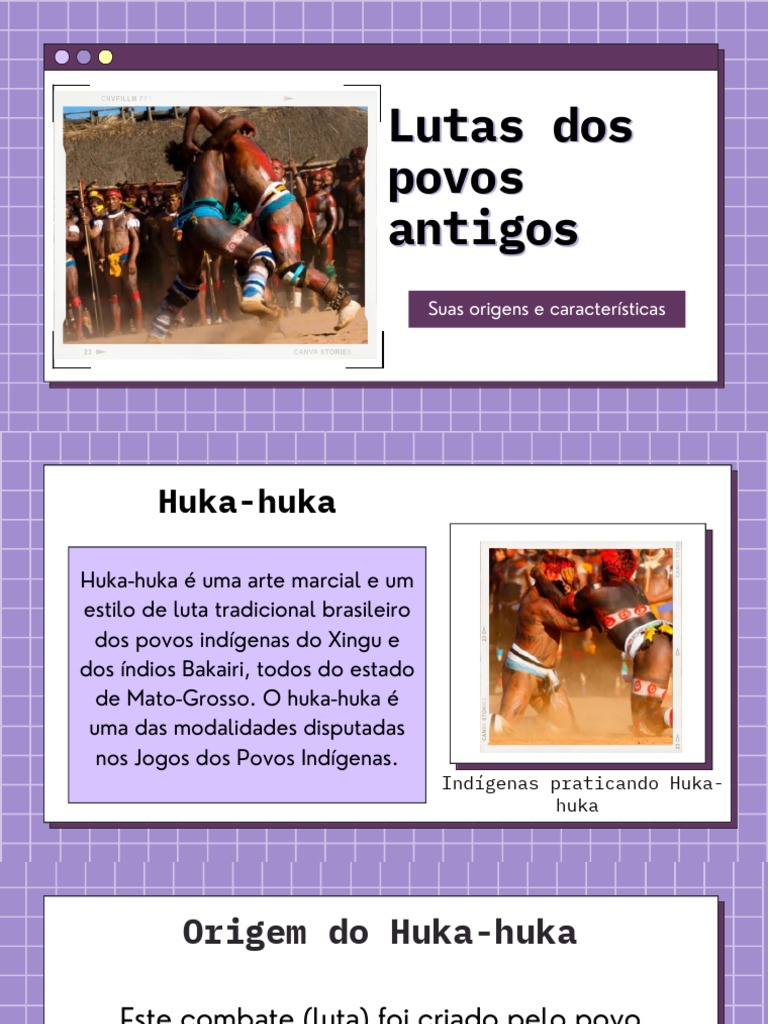 Huka-Huka: Luta Tradicional Indígena | PDF