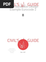 Eurocode 7 Retaining Wall Design Guide | PDF