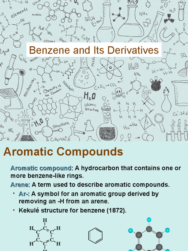 Benzene and Its Derivatives | PDF | Radical (Chemistry) | Benzene