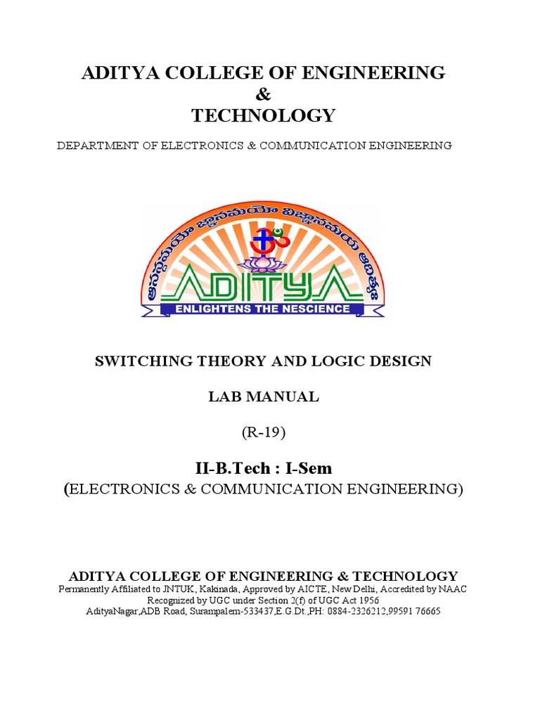 STLD Lab 2-1 | PDF | Logic Gate | Information And Communications Technology