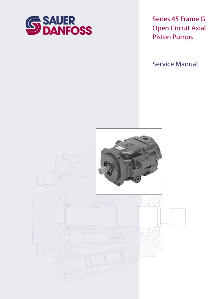 45 Series Sauer Danfoss 1 | PDF | Pump | Piston