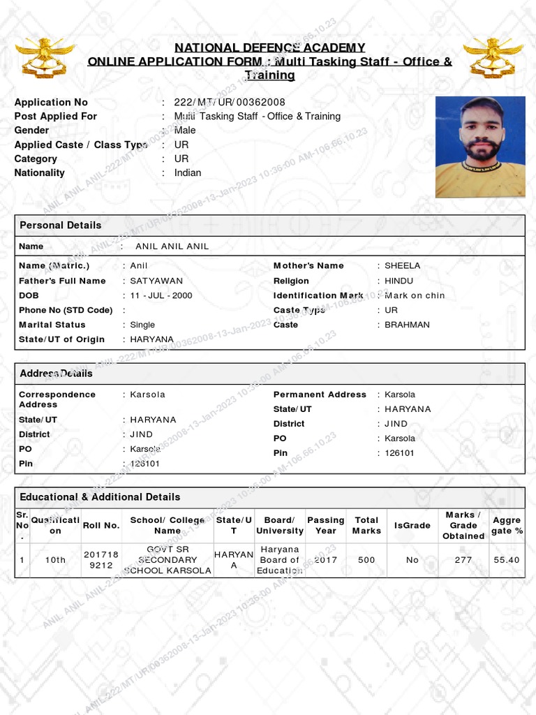 222 MT UR 00362008 Application | PDF