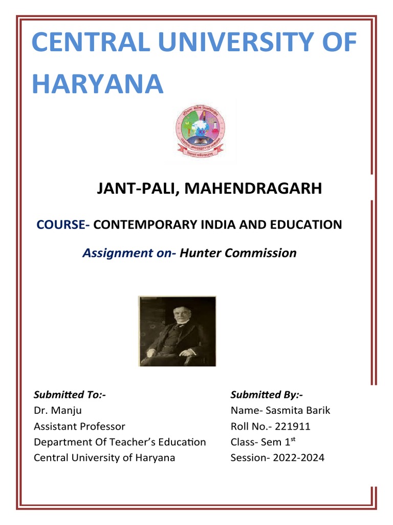 Hunter Commission: 1882 Education Reforms | PDF | Teachers | Schools
