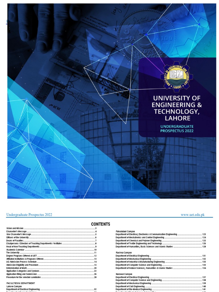 Prospect Pdf Engineering Bachelor Of Science