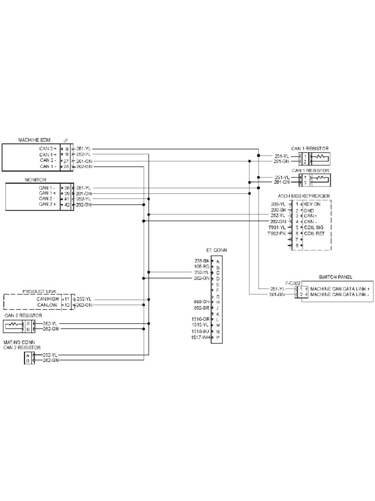 Can Data Link Circuit | PDF