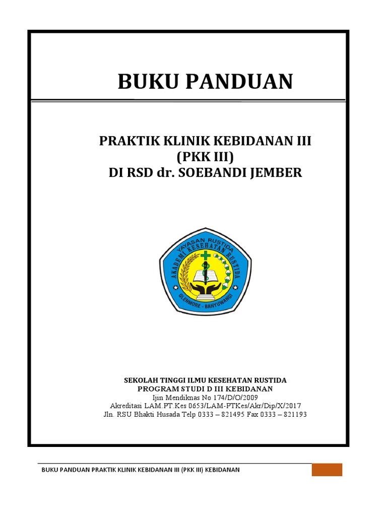 Buku Panduan PKK Iii-1 (SMT 5) Des 2022 | PDF