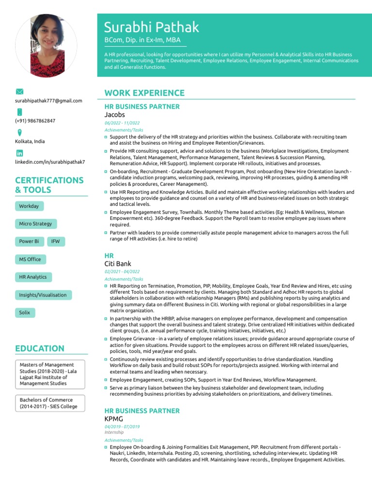 Naukri SurabhiPathak 2496931 - 01 11 - 1 | PDF | Employment | Recruitment