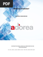 Contoh Profil Syarikat | PDF