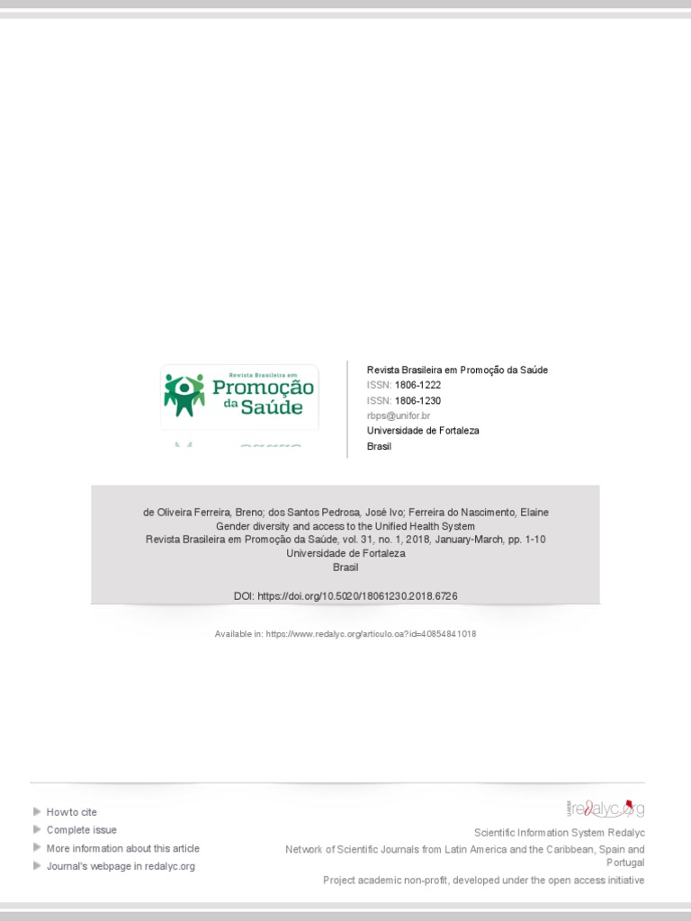 Gender Diversity and SUS Access | PDF | Homosexuality | Homophobia
