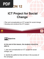 ICT Social Change (Concept Paper Activity) | PDF | Social Media ...