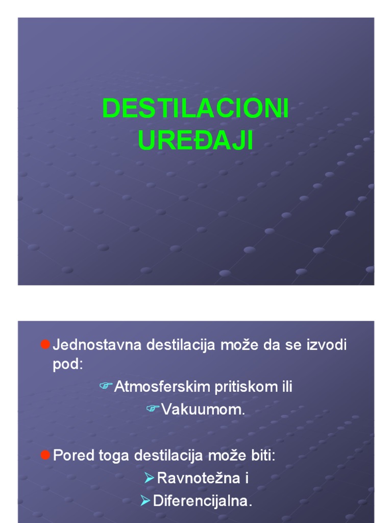 02 Destilacija | PDF