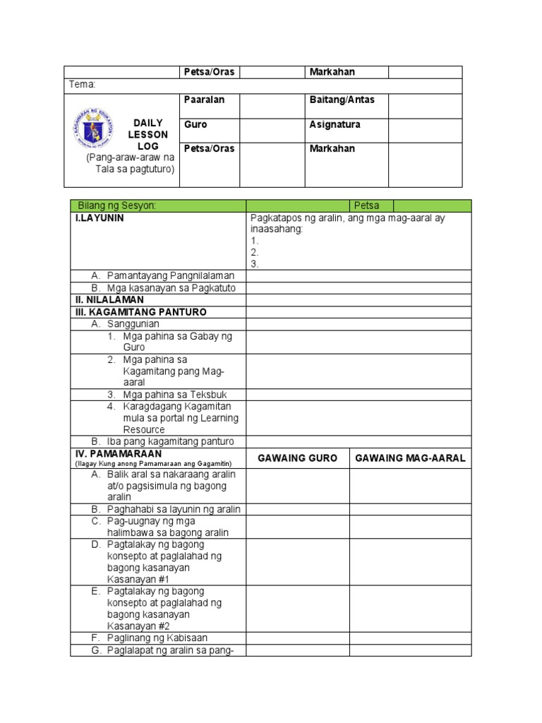 DLP-DepEd Format-1 | PDF