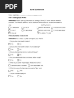 Pizza Questionnaire - A Market Research Survey | PDF | Pizza | Foods